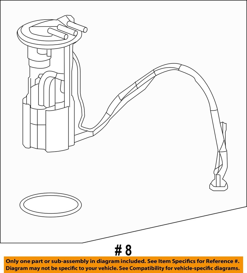 GM OEM 12-17 Equinox Fuel System Fuel System Components-Fuel Pump ...
