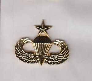 ROK Korean Navy US Style Senior Airborne Parachute Wing Badge 1.75 inch ...