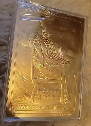 STAR TREK 23 Karat Limited Ed Serial-Numbered Trading Card +COA (1997 ...