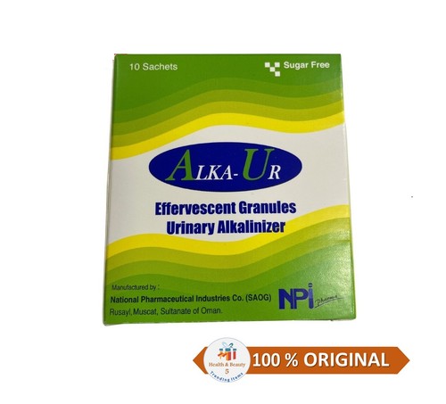 10 Sachets ALKA-UR Effervescent Granules Urinary Alkalinizer, الكا يو ...