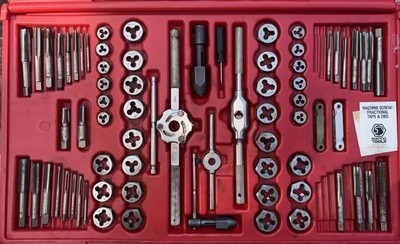 Matco Tools Deluxe Tap and Die Threading Set 100+ Pieces 676TDP | eBay