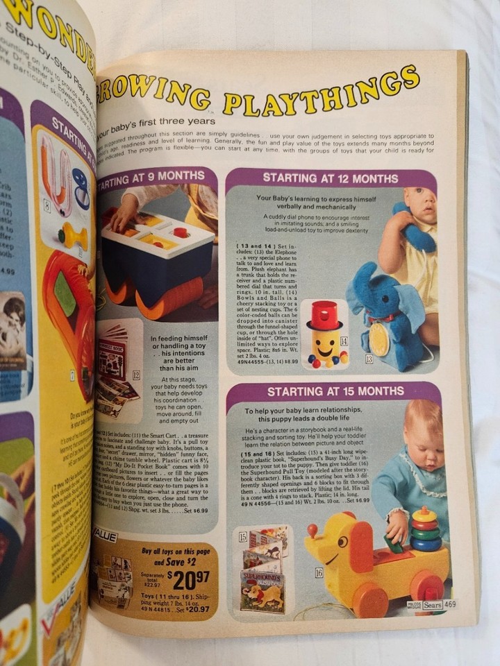 1972 Sears Christmas Catalog Wish Book: GOOD Barbie, GI Joe, Spyder ...