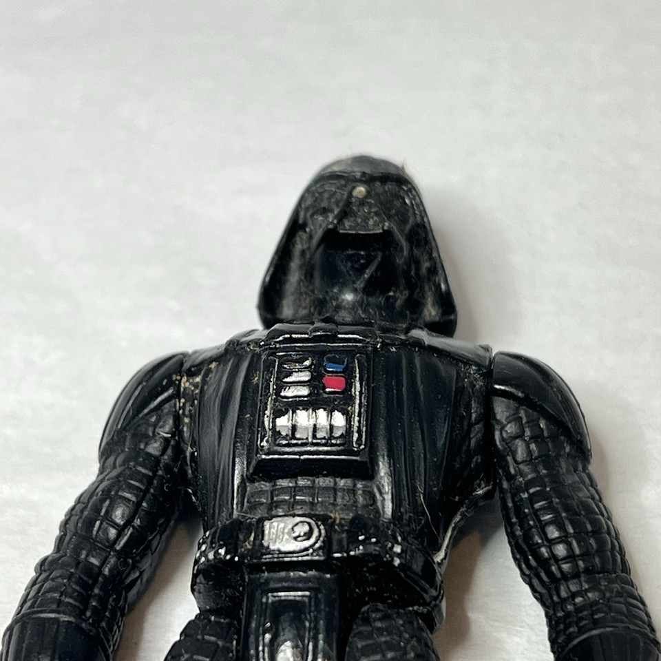 Vintage 1995 Star Wars Power of the Force II dark Vader Action Figures ...