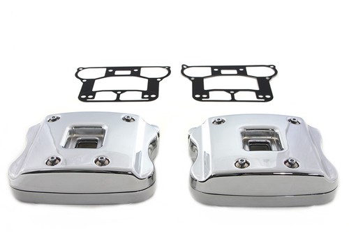 Rocker Box Cover Set Chrome fits Harley Davidson | eBay