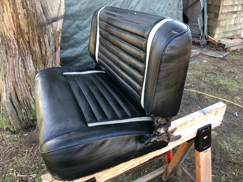1976-1986 Jeep CJ7 Rear Seat OEM Black Laredo Fold & Tumble | Genuine ...