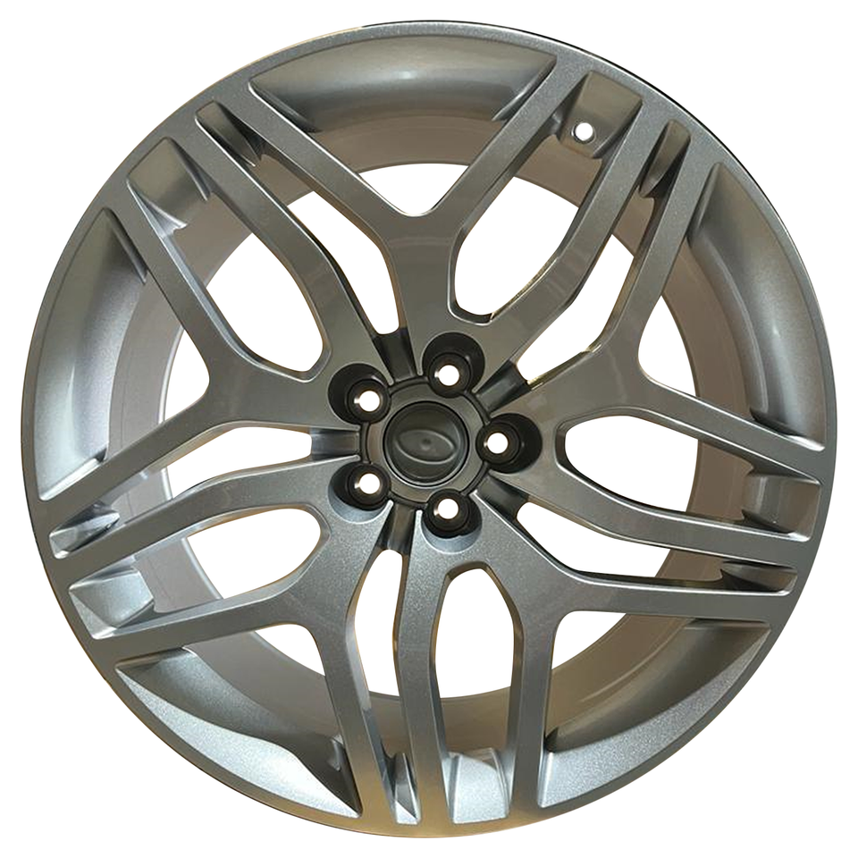 22" BLACK POL ALLOY WHEELS FITS RANGE ROVER EVOQUE VELAR VOLVO+ TYRES ...