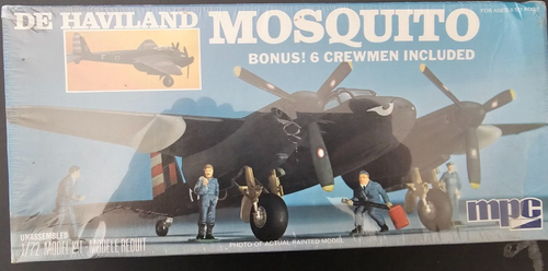 1/72 DeHavilland Mosquito w/ 6 Bonus crewman kit by MPC FS | eBay
