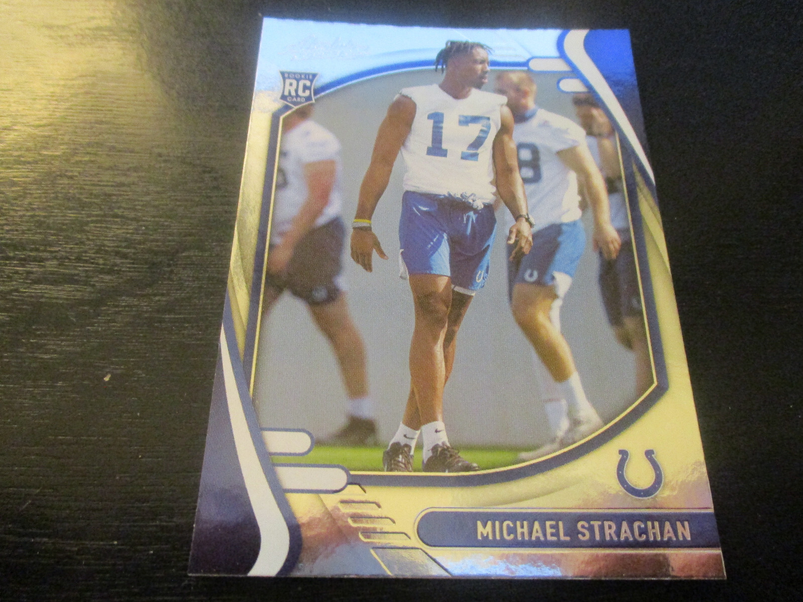 michael strachan (indianapolis colts) 2021 panini absolute ROOKIE CARD ...