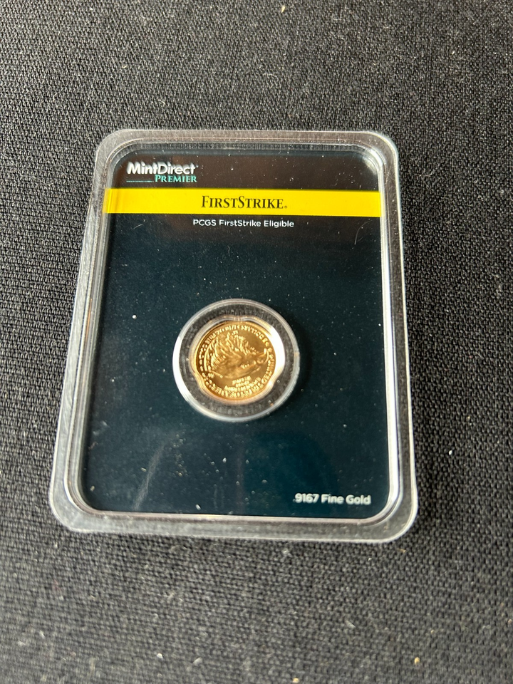 2021 MINT DIRECT+PCGS FIRST STRIKES 1/10 OZ GOLD AMERICAN EAGLE TYPE 2 ...