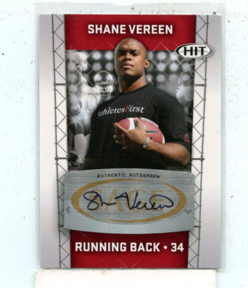 2011 SAGE Hit - Autographs #A86 Shane Vereen (AU, RC) for sale online ...