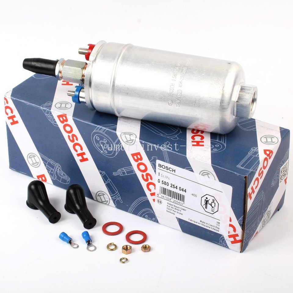 0580254044 GENUINE Bosch 044 Universal Inline External Fuel Pump 300lph ...