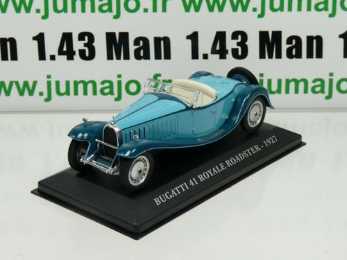FA86 Voiture 1/43 IXO altaya Voitures d'autrefois BUGATTI 41 Royale ...