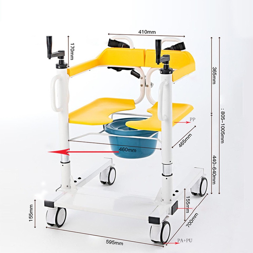 Elderly Patient Lift Wheelchair Home Hydraulic Patient Lift Aid ...