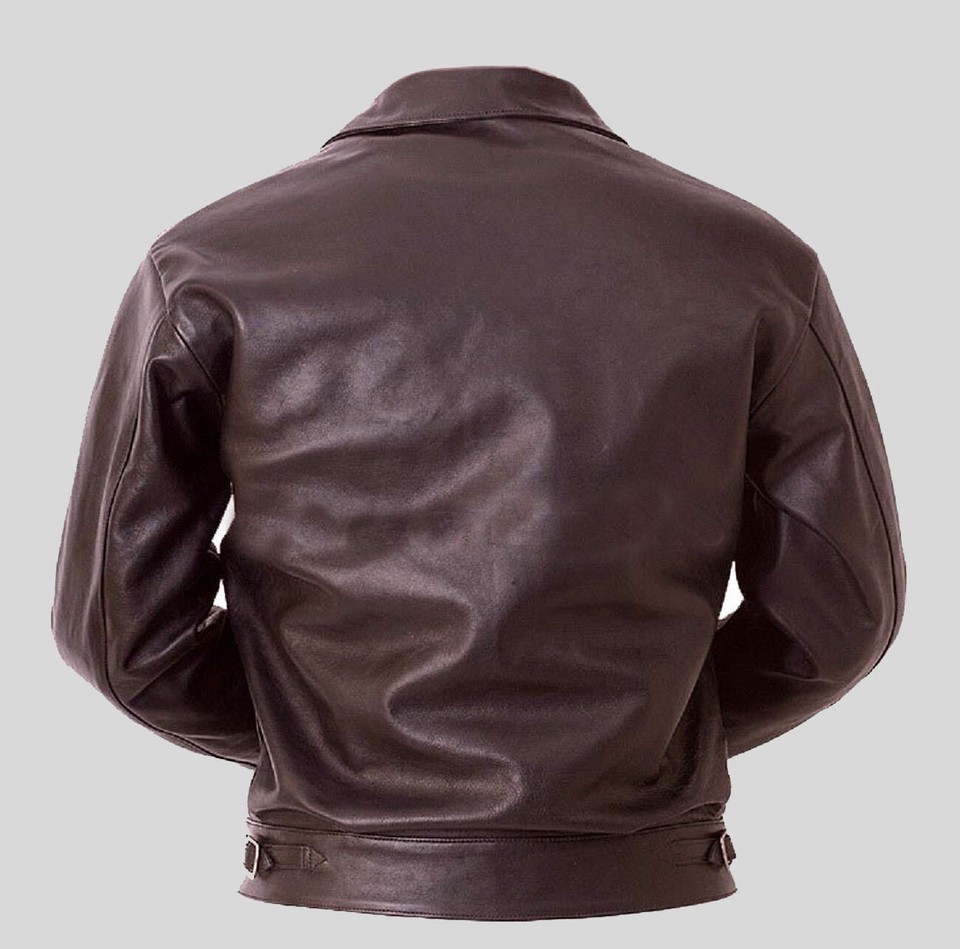 Aviation Real Leather Jacket Bomber AirForce Luftwaffe Pilot Flight ...