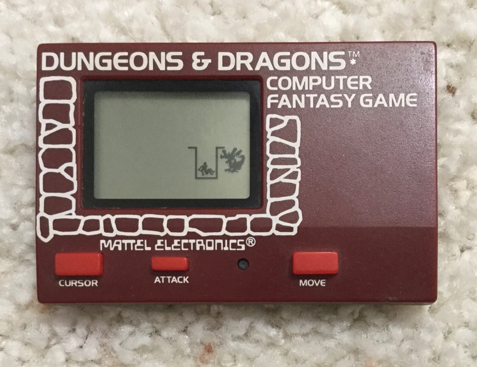 Dungeons & Dragons Computer Fantasy Game handheld electronic Action ...