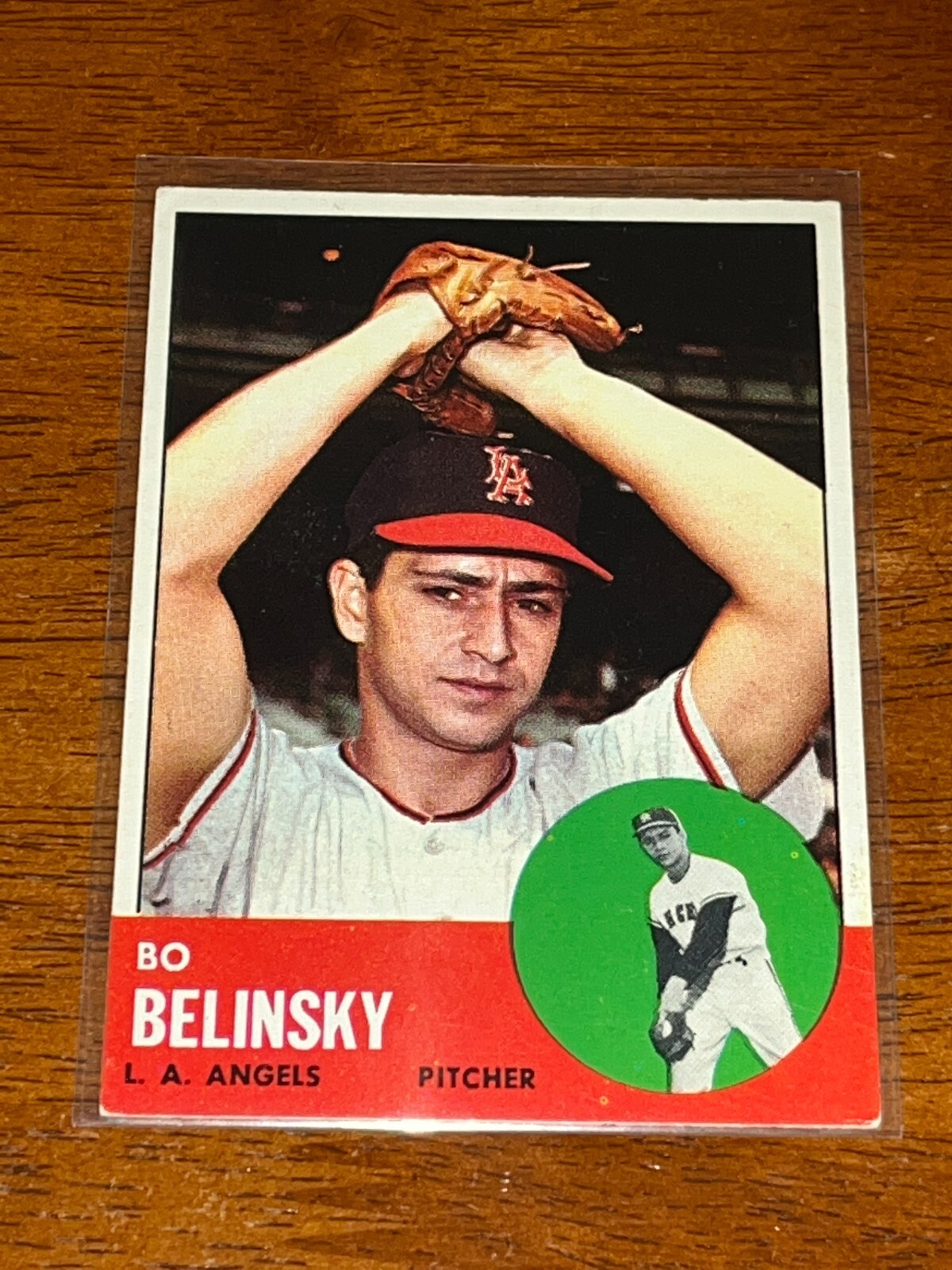 Bo Belinsky 1963 Topps #33 Los Angeles Angels | eBay