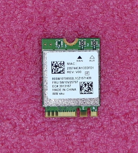 5W10V25797 - Lenovo 8852AE M2 Wireless Card | eBay
