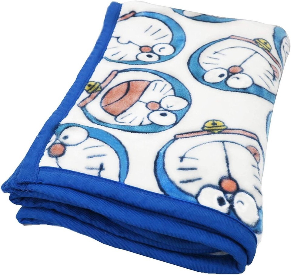 I'm Doraemon Blanket Travelling Rug H140×W100cm (Faces Doraemon) New ...