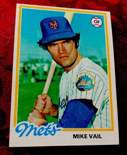 Mike Vail 1978 Topps Baseball Card # 69, New York Mets - Qty | eBay