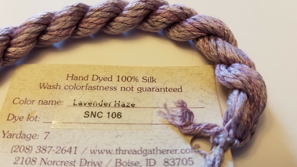 Thread Gatherer Silk 'N Colors 103 - 9912 You Choose Hand-Dyed Silk ...