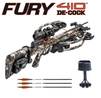 Wicked Ridge Fury 410 Crossbow Package w/ ACUdraw De-Cock NEW ...