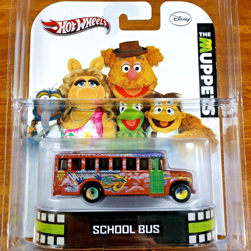 Hot Wheels Disney The Muppets School Bus 2013 Real Riders Electric ...