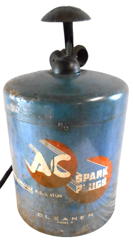 AC Spark Plug Cleaner w/Assorted Rubber Attachments for Different ...