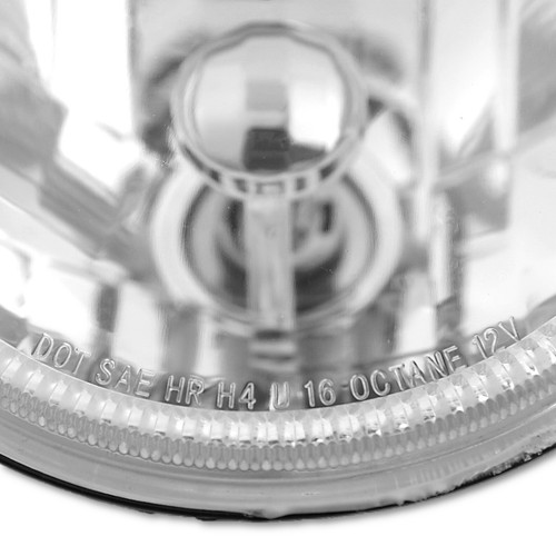 7" Bluetooth Phone RGB SMD LED Color Change Halo Angel Eye 6K HID ...