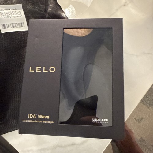 Lelo Ida Wave-Black Dual Simulation Massager | eBay