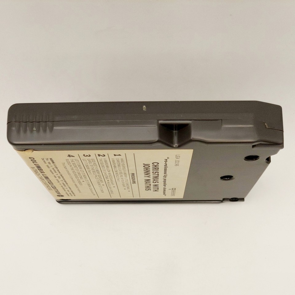 Christmas With Johnny Mathis , 8 Track Tape , Columbia Limited ...