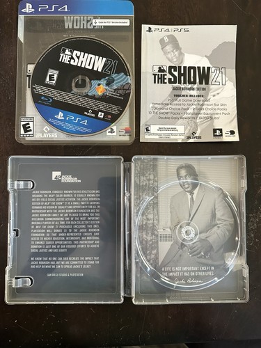 MLB The Show 21 - Jackie Robinson Edition (Sony PlayStation 4 PS4) CIB ...