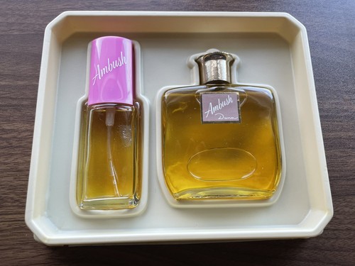 VTG AMBUSH BY DANA EAU DE COLOGNE SET IN BOX~SPLASH BOTTLE 2 FL OZ ...