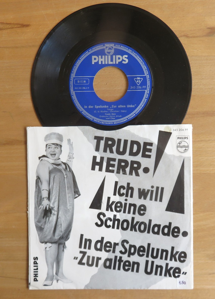 Single TRUDE HERR Ich will keine Schokolade D - Philips | eBay.de