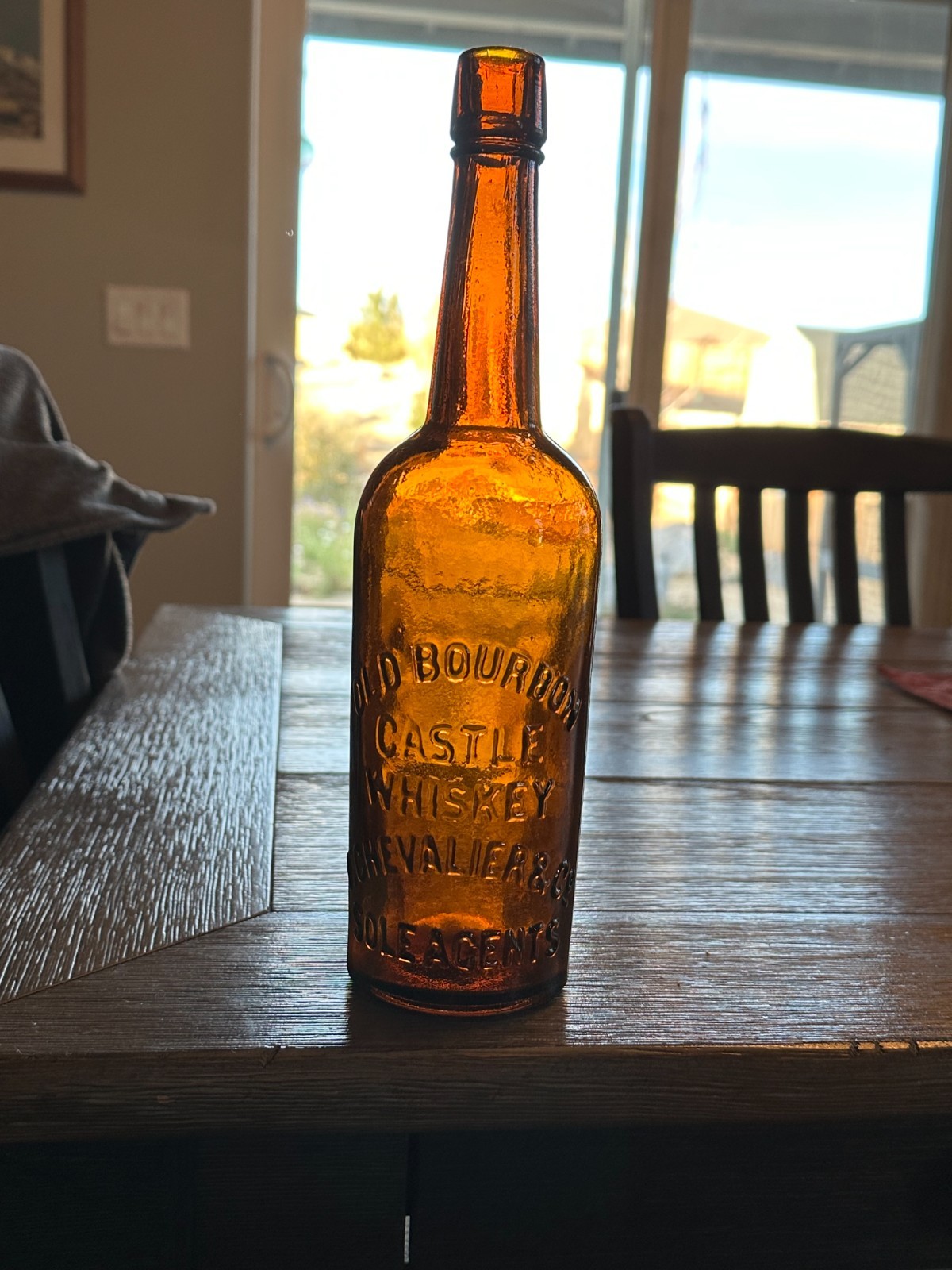 c1900 Western Whiskey Bottle Spruance Stanley & Co San Francisco, Cal ...