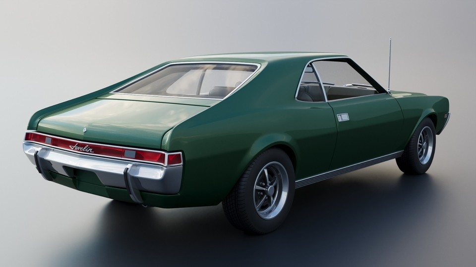 AMC Javelin 1968 Model Car Kit 3D Printed 1/8 to 1/25 Scale | eBay