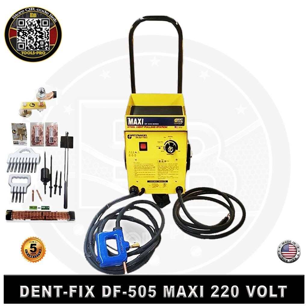 Dent Fix Equipment DF-505 Maxi 220 Volt Dent Pulling System Made In The ...