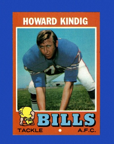 1971 Topps Set-Break # 33 Howard Kindig NR-MINT *GMCARDS* | eBay
