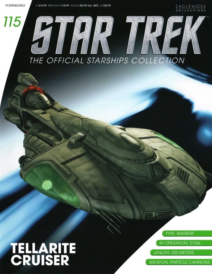 Eaglemoss Star Trek Starships - #115: TELLARITE CRUISER | eBay