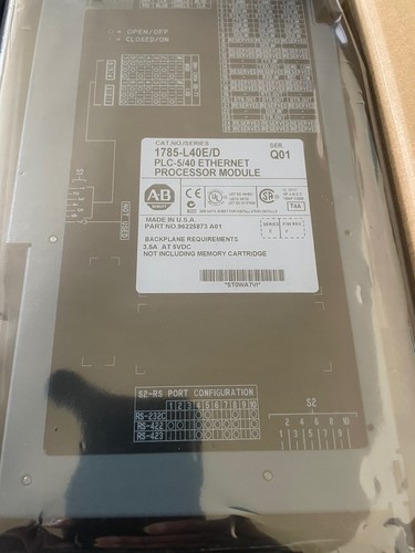 New 1785-L40E /D PLC-5/40E EtherNet/IP Controller 1785-L40E Fast Ship ...
