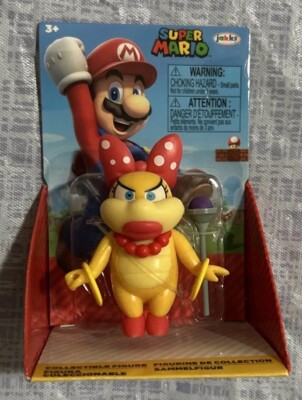 New 2023 Jakks Super Mario Wendy Koopa 2.5" figure. | eBay