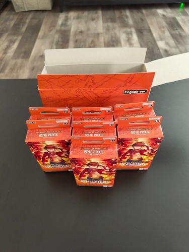 One Piece Treasure Boosters Set OP01-OP05 Lot of 7 Brand New | eBay