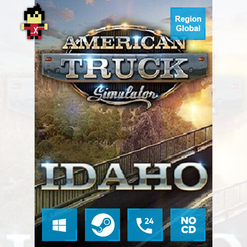 American Truck Simulator Idaho Expansion DLC PC Game Steam Key Region ...