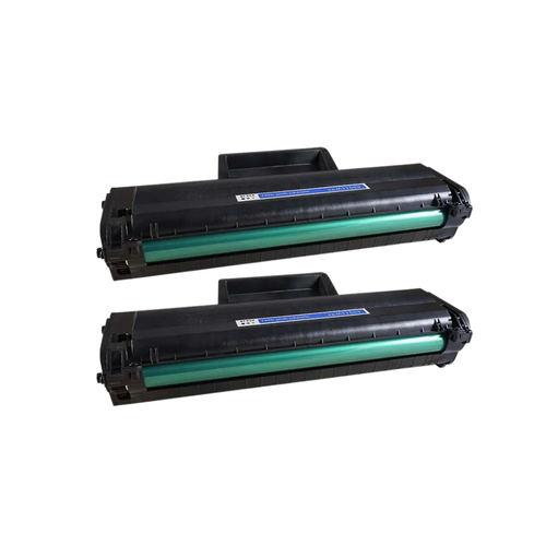 2 TONERS W1106A NOIRS COMPATIBLES POUR HP 107 107a 107w 137fnw 135a ...