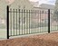 WROUGHT IRON METAL GARDEN SIDE GATE Viking 2ft6”-3ft4" | eBay