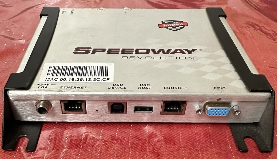Impinj Speedway Revolution R220 UHF RFID POE Reader (2 Port) IPJ-REV ...