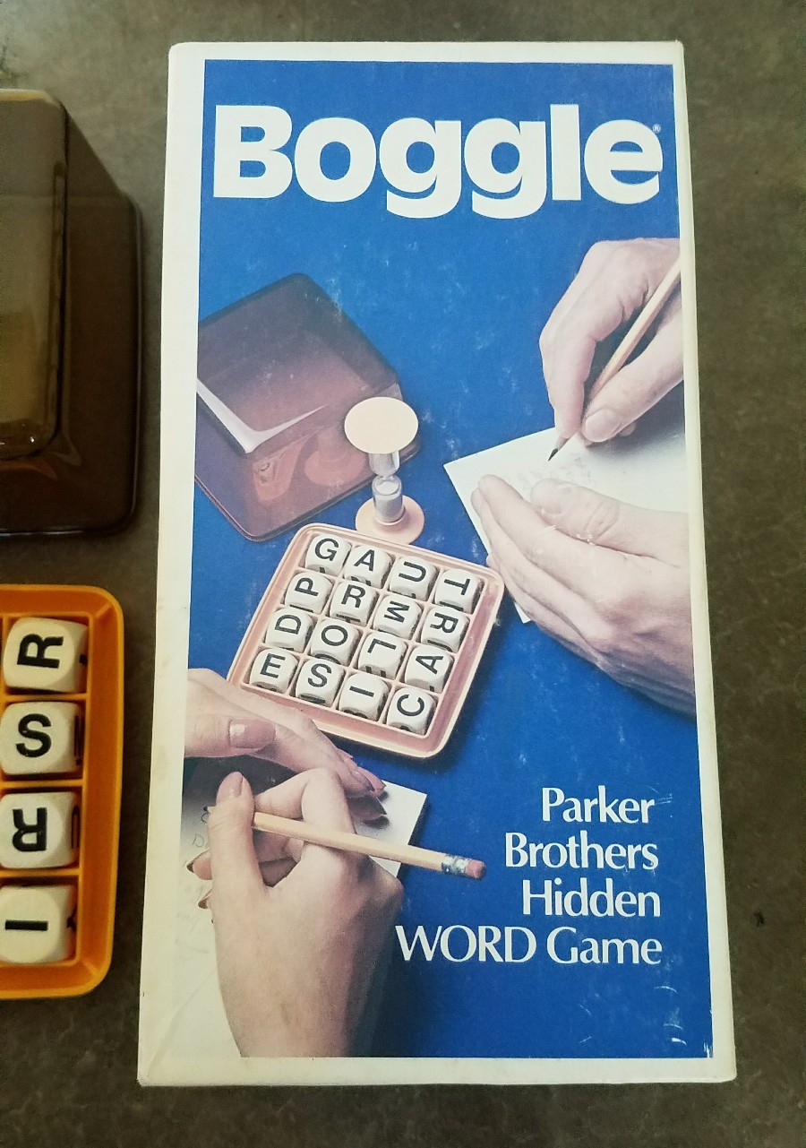 1976 Classic Vintage Boggle Board Game In Box Timer Word Retro | eBay
