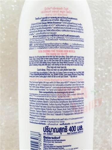 2x NIVEA UV Extra White Radiant UV Filter Body Lotion 40X Vit C ...