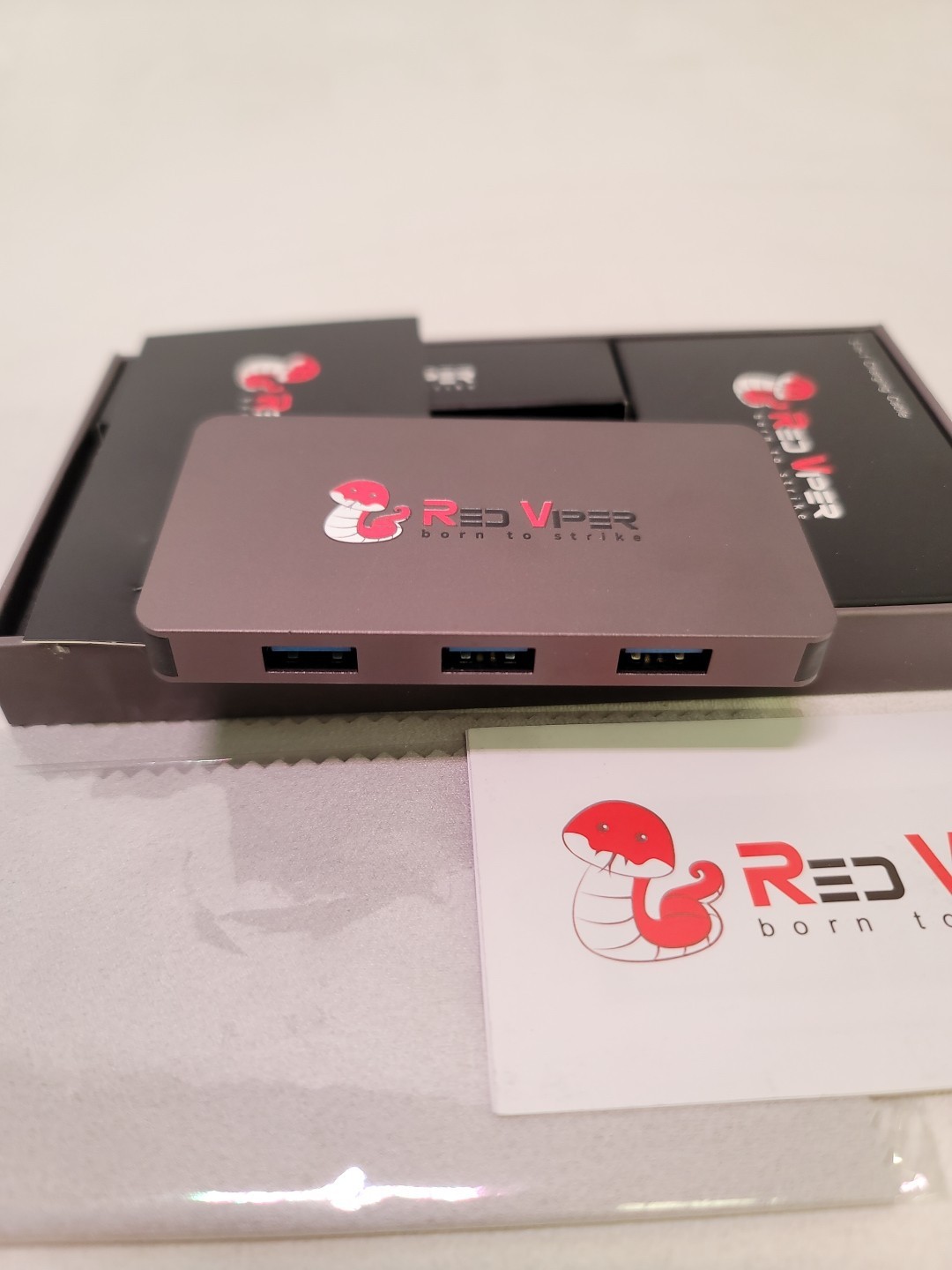 Red Viper USB-C Docking Station w/ 32GB Storage | eBay