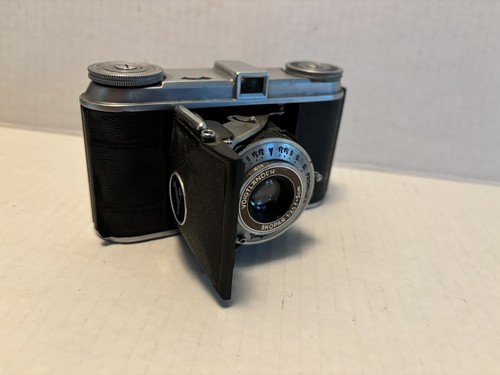 Voigtlander Vito I Post WW2 Folding Camera Prontor II Skopar 1:3.5 f ...