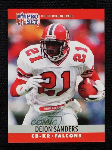 1990 Pro Set Deion Sanders #36 HOF | eBay